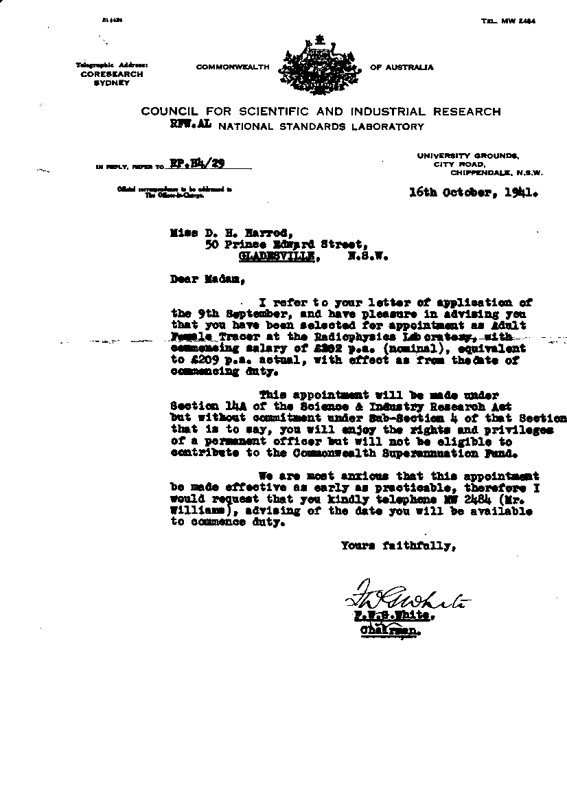 Doreen Hope Harrod - Skinner Family History